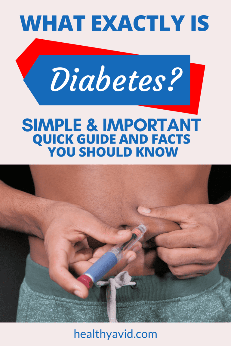 Simple And Important Diabetes Quick Guide and Facts For a Diabetic